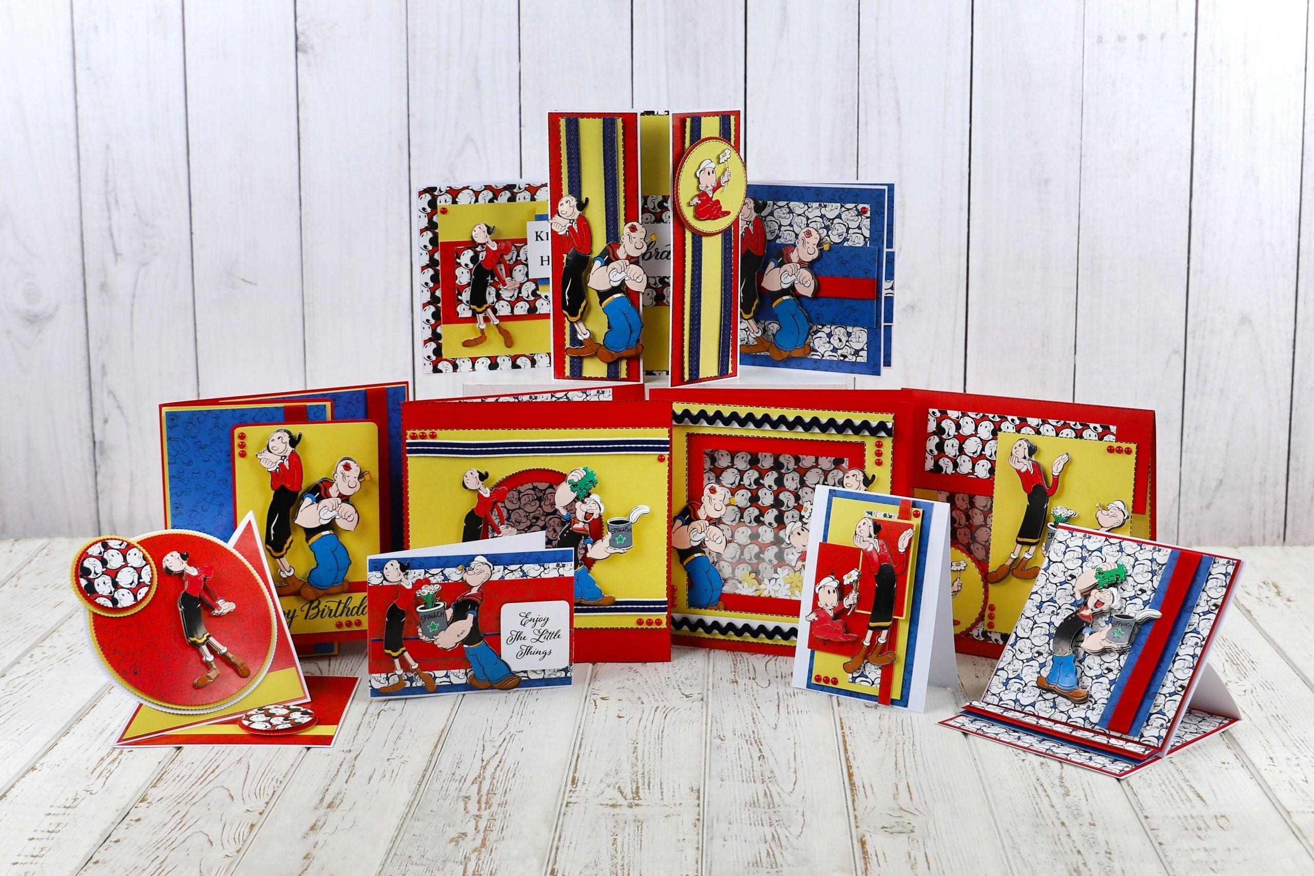 CREATE AND CRAFT LAUNCHES EXCLUSIVE POPEYE DIE COLLECTION